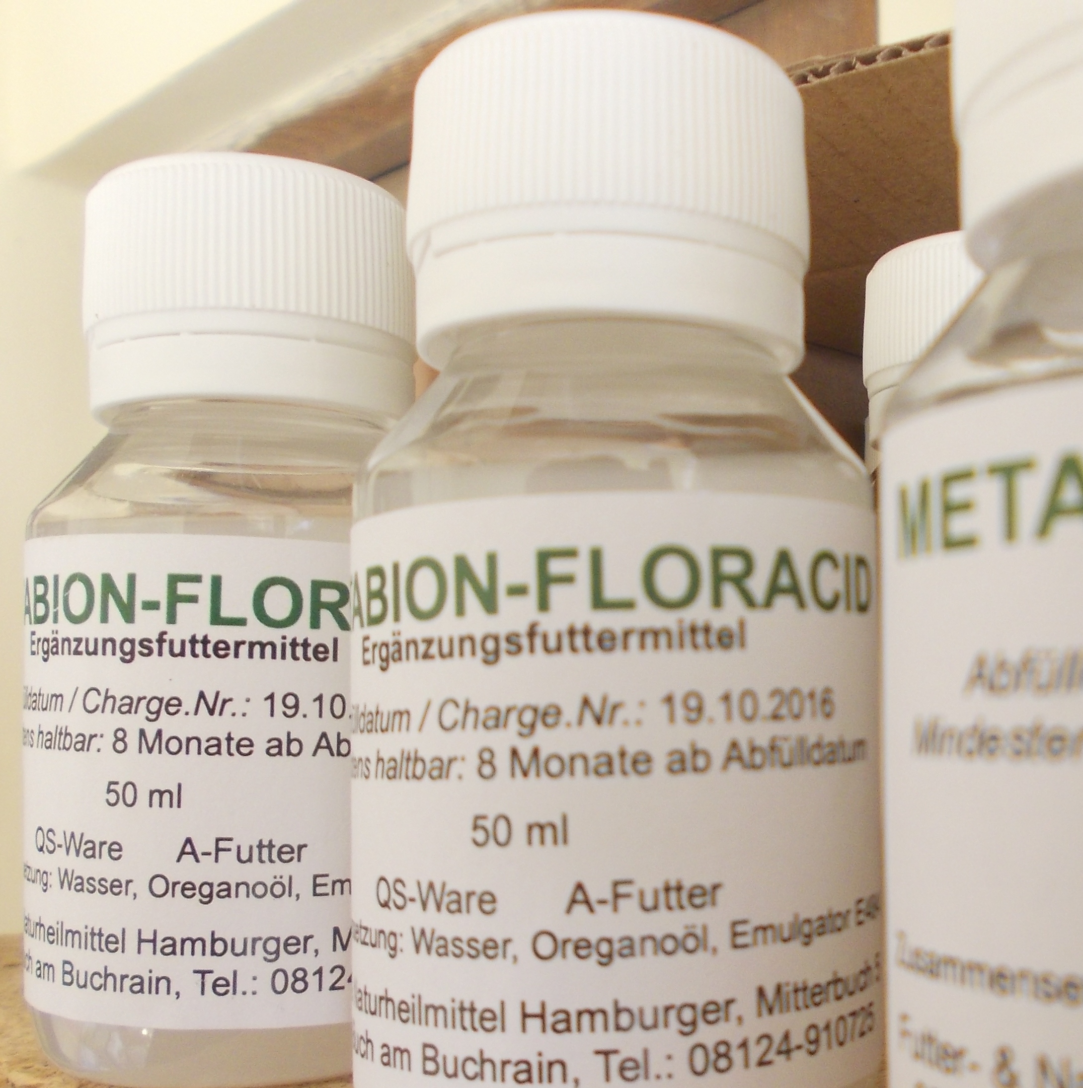 Metabion-Floracid (Ergänzungsfuttermittel, A-Futter, QS-Ware, VLOG ...